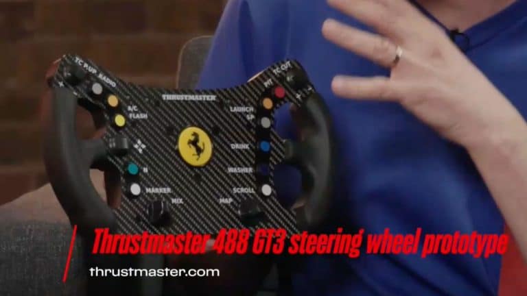 Le volant Thrustmaster 488 GT3 Ferrari dévoilé - Superchicane