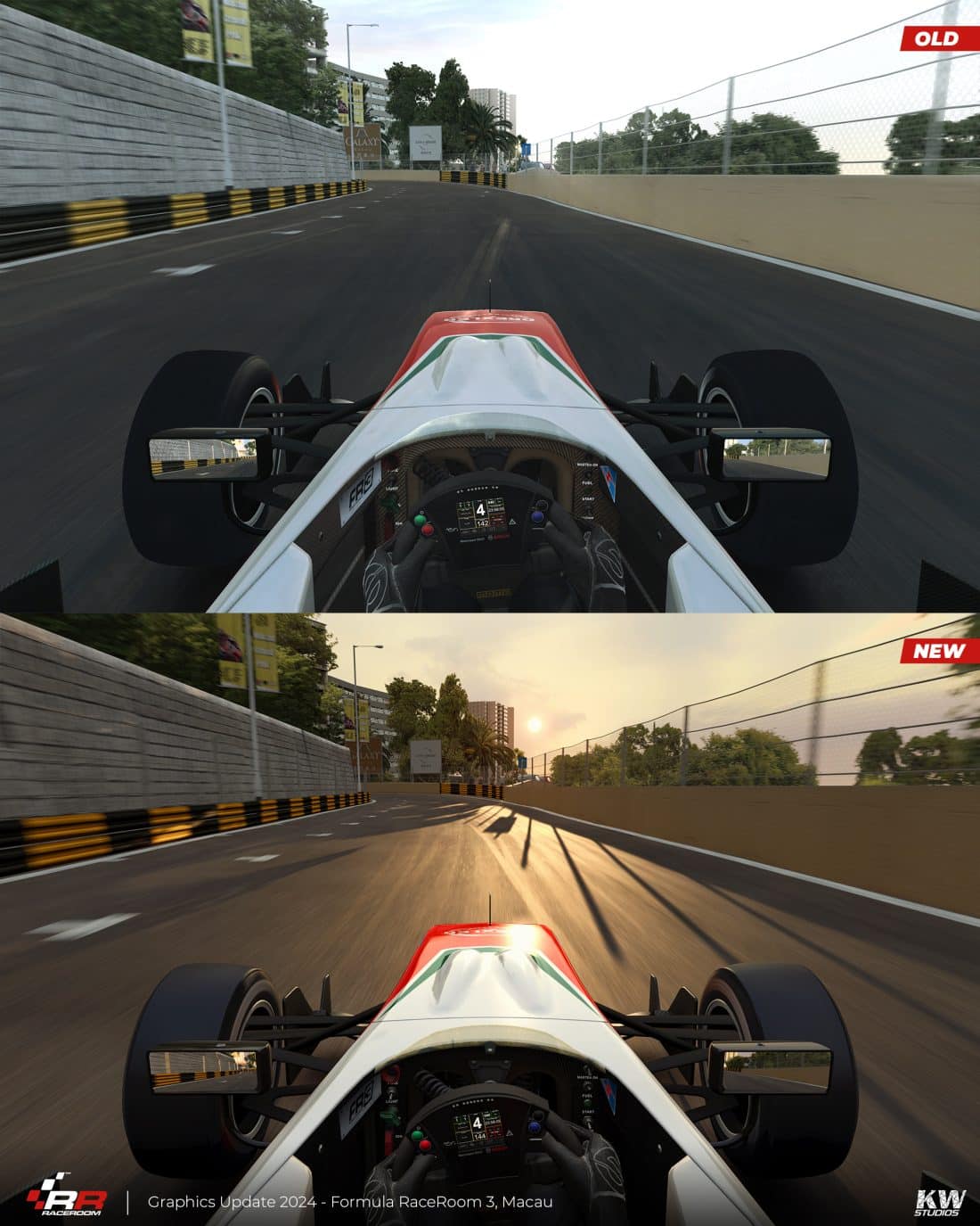 RaceRoom : Refonte graphique, Lamborghini, circuits historiques ...