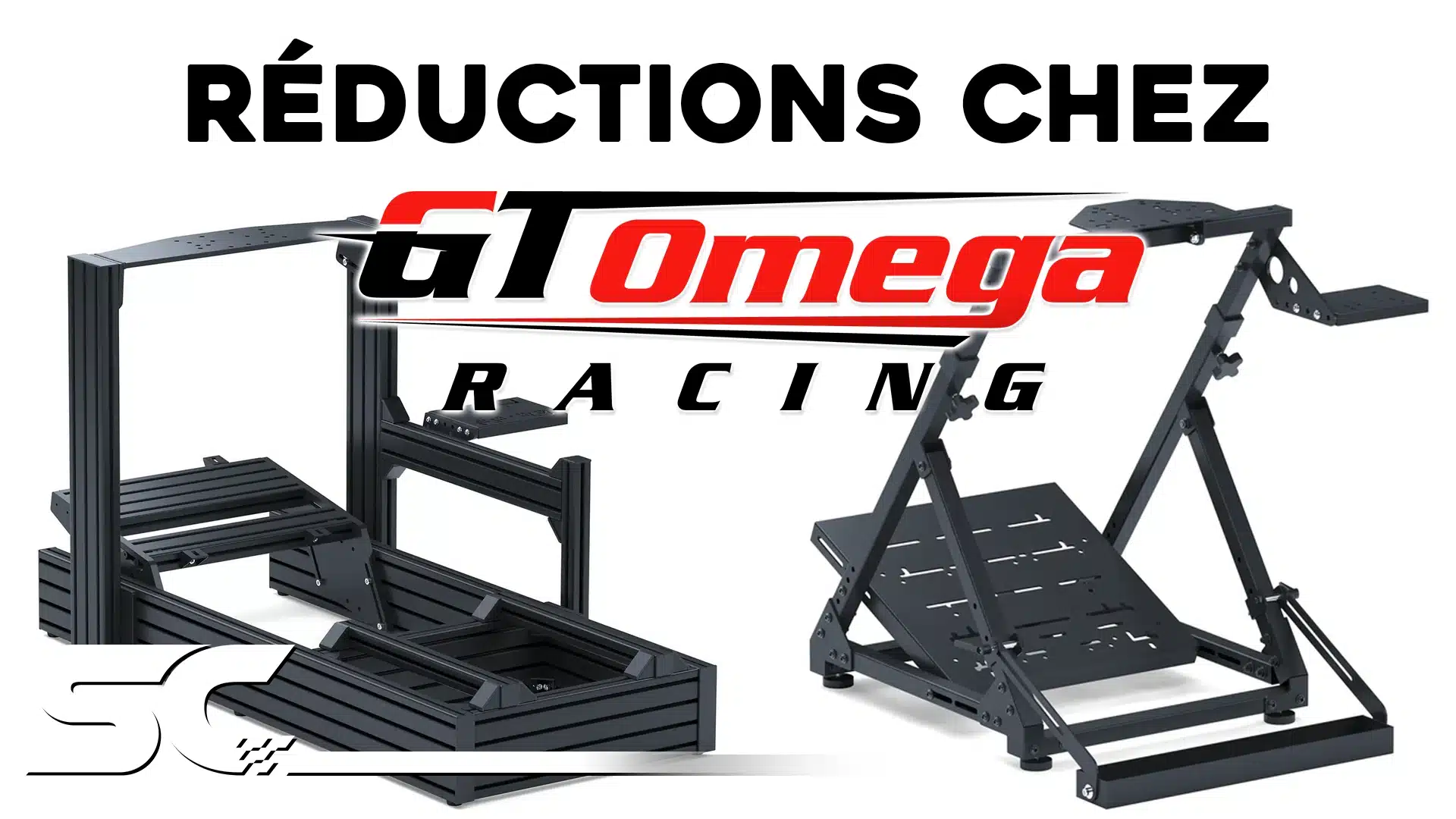 GT Omega : réductions sur les cockpits et wheel stands ! - Superchicane