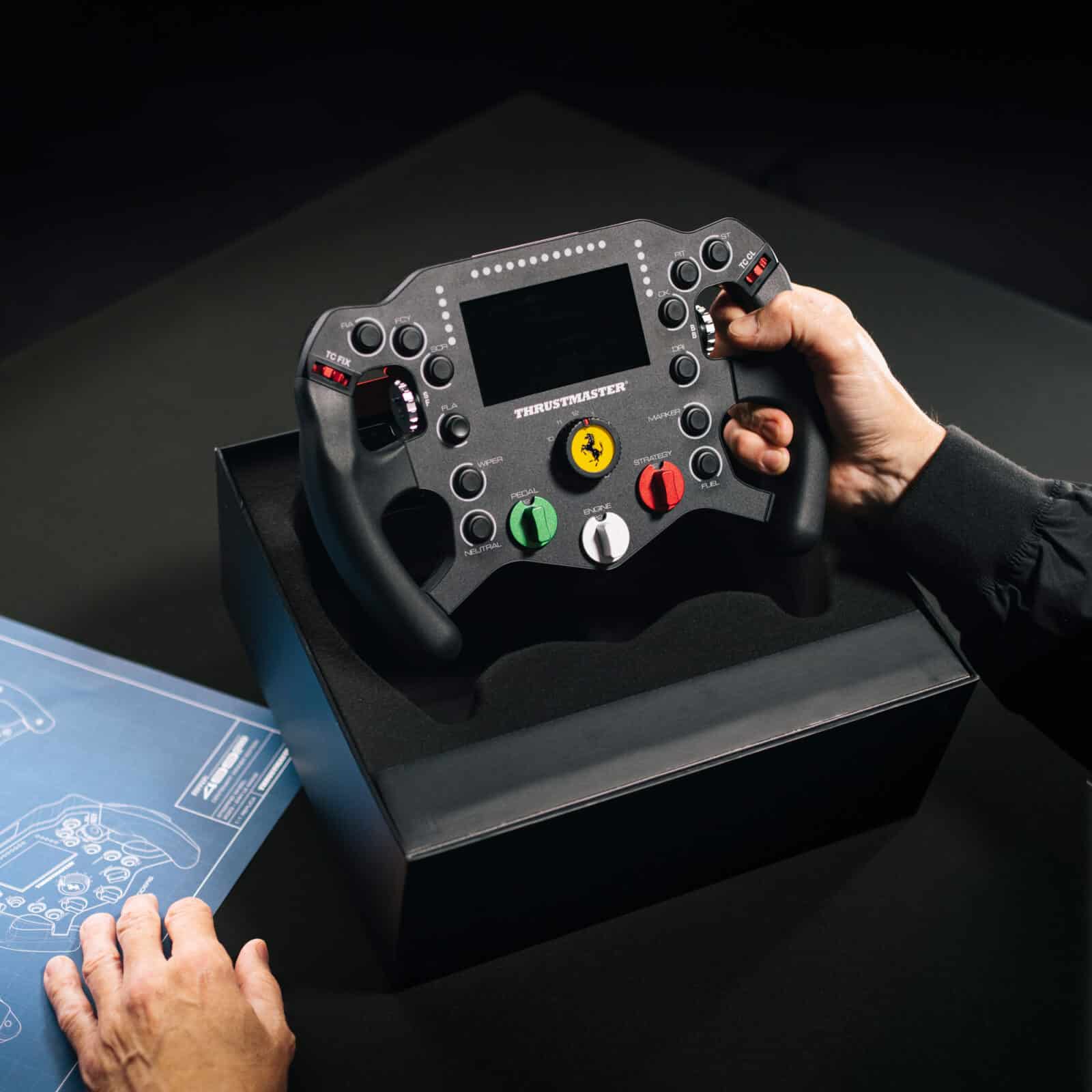 Thrustmaster : nouveau volant Ferrari 499P X 24 H du Mans - Superchicane